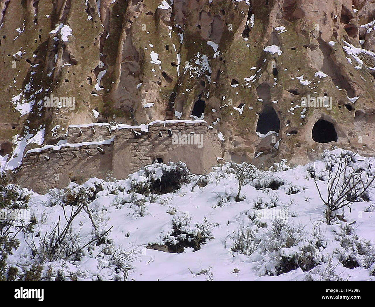 Talus House in Bandelier National Monument is an archaeological site ...