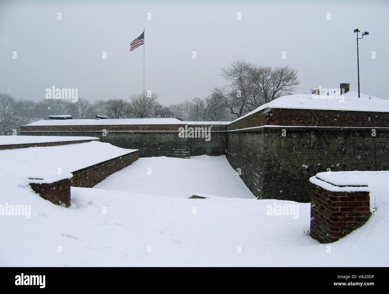 Governors island fort jay hi-res stock photography and images - Alamy