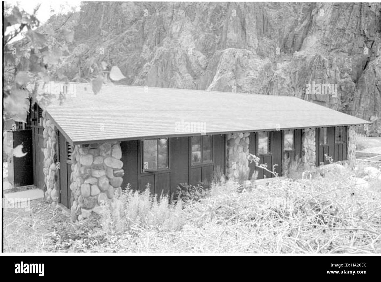 The Grand Canyon Historic Phantom Ranch Sewage Treatment Plant, built ...