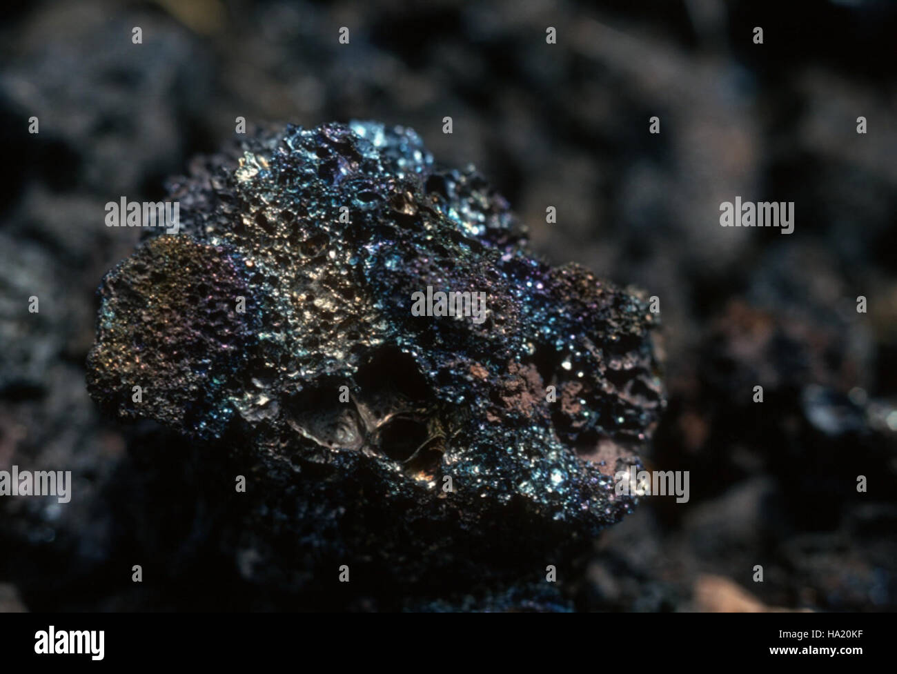 This image depicts the unique cinder formations at Craters of the Moon ...