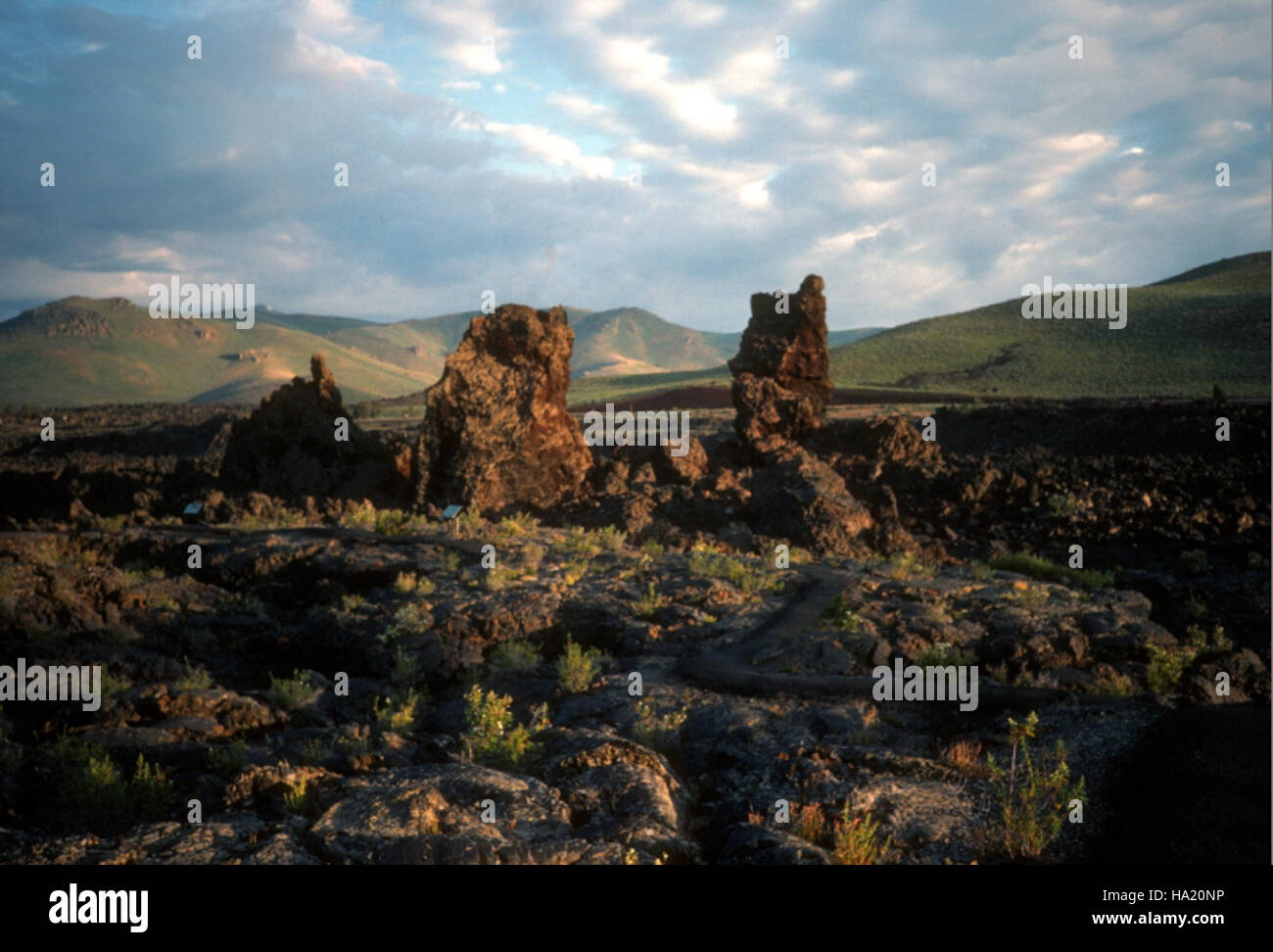 The North Crater Flow in Craters of the Moon National Park showcases ...