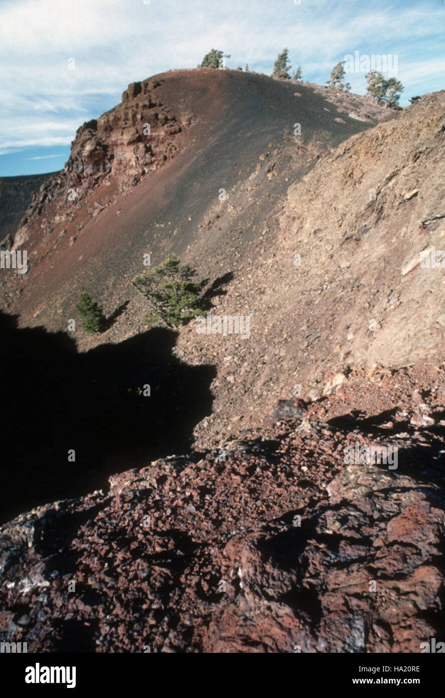 Big Craters at Craters of the Moon National Monument provide a dramatic ...