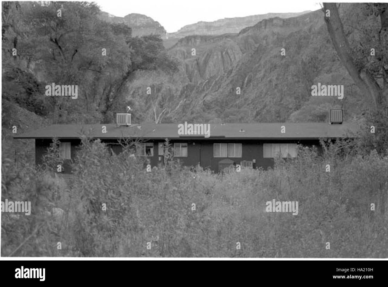 The Phantom Ranch Ranger Station, located in the Grand Canyon National ...