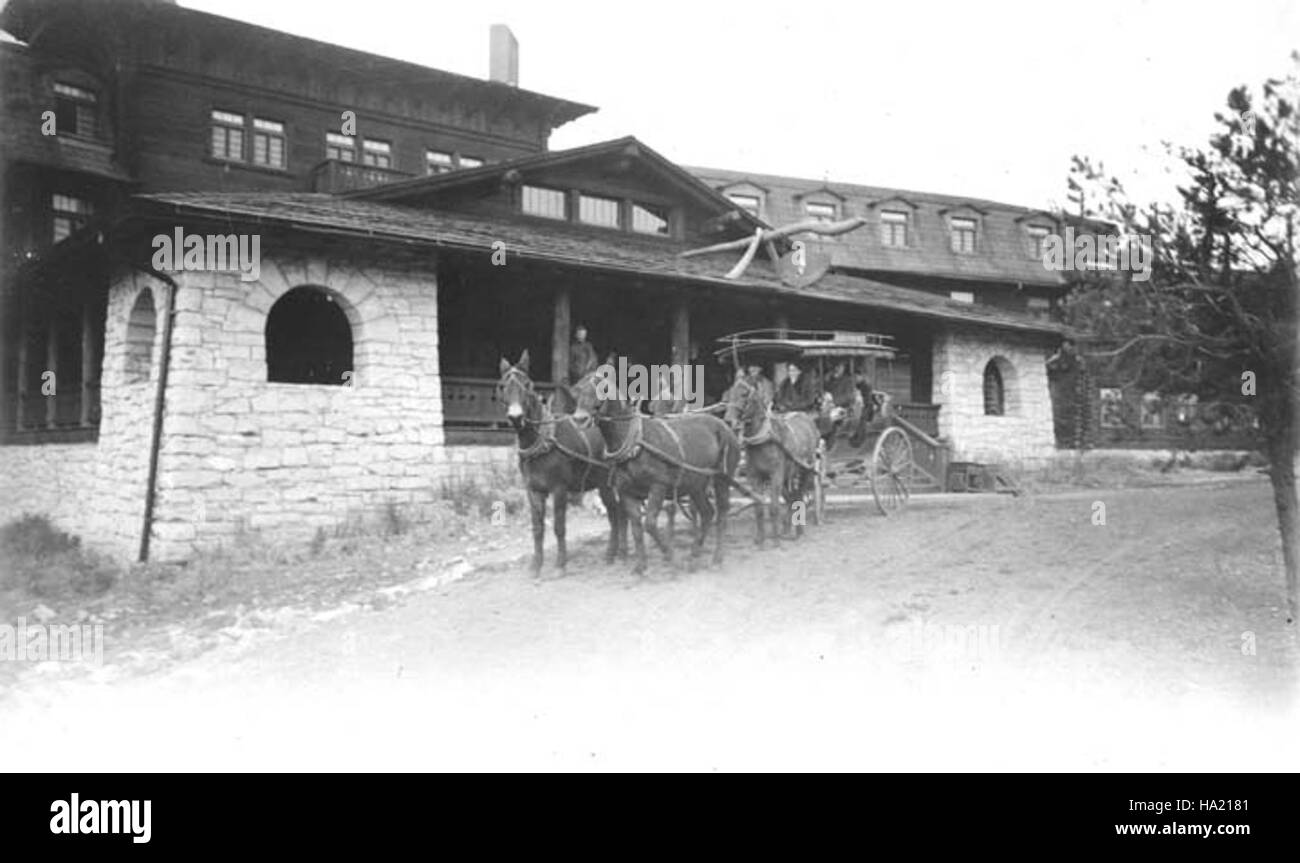 Historic hotel located on Black and White Stock Photos & Images - Alamy