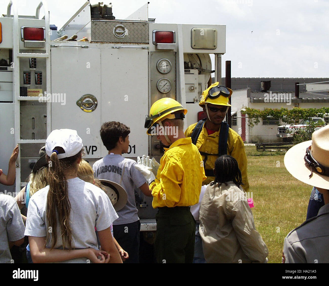 An educational program on fire safety in Everglades National Park. The ...