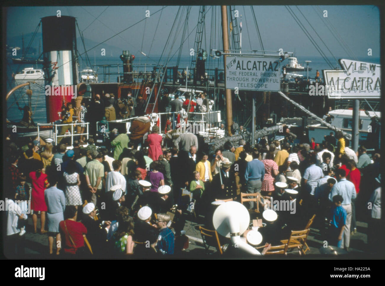 Eppleton Hall, a historic tugboat built in 1914, is docked at Fisherman ...