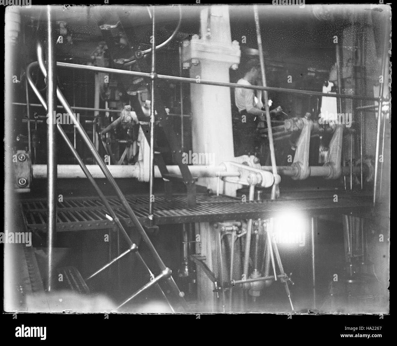 sfmaritimenps collections 21232548124 Engine room aboard Californian ...