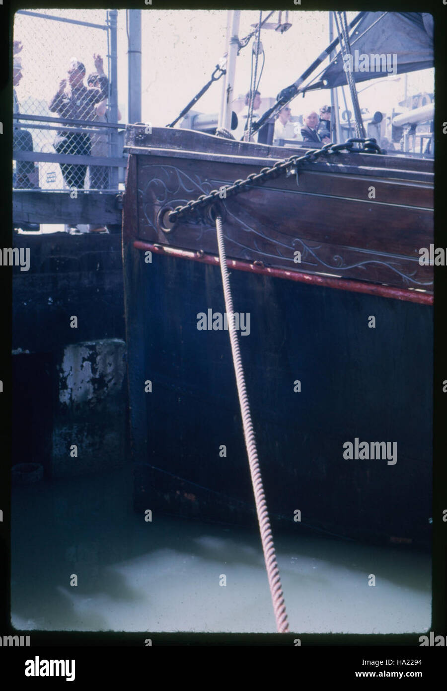 Eppleton Hall, a historic tugboat built in 1914, is shown here arriving ...