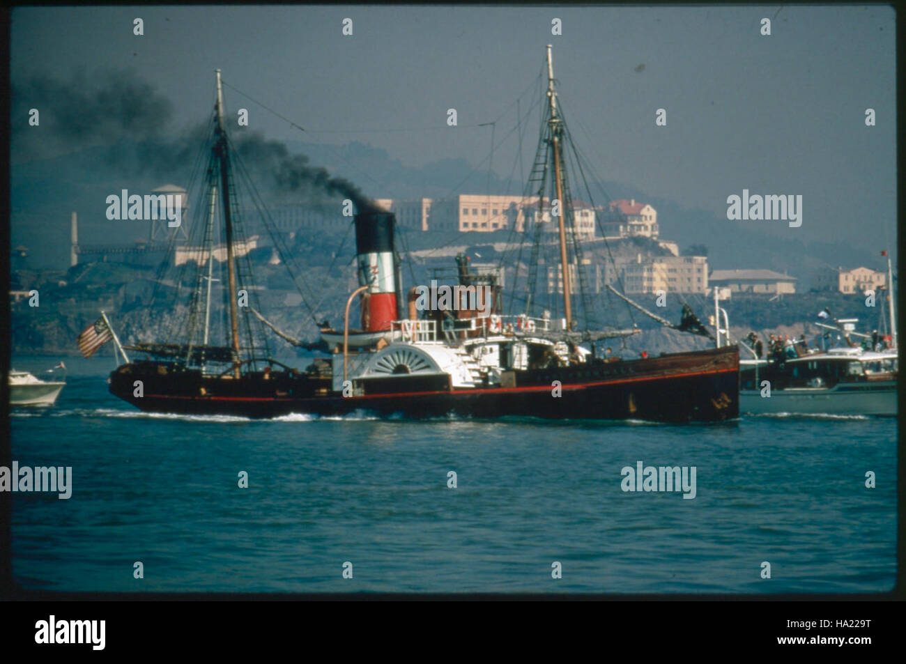 Eppleton Hall, a historic tugboat built in 1914, is seen arriving in ...