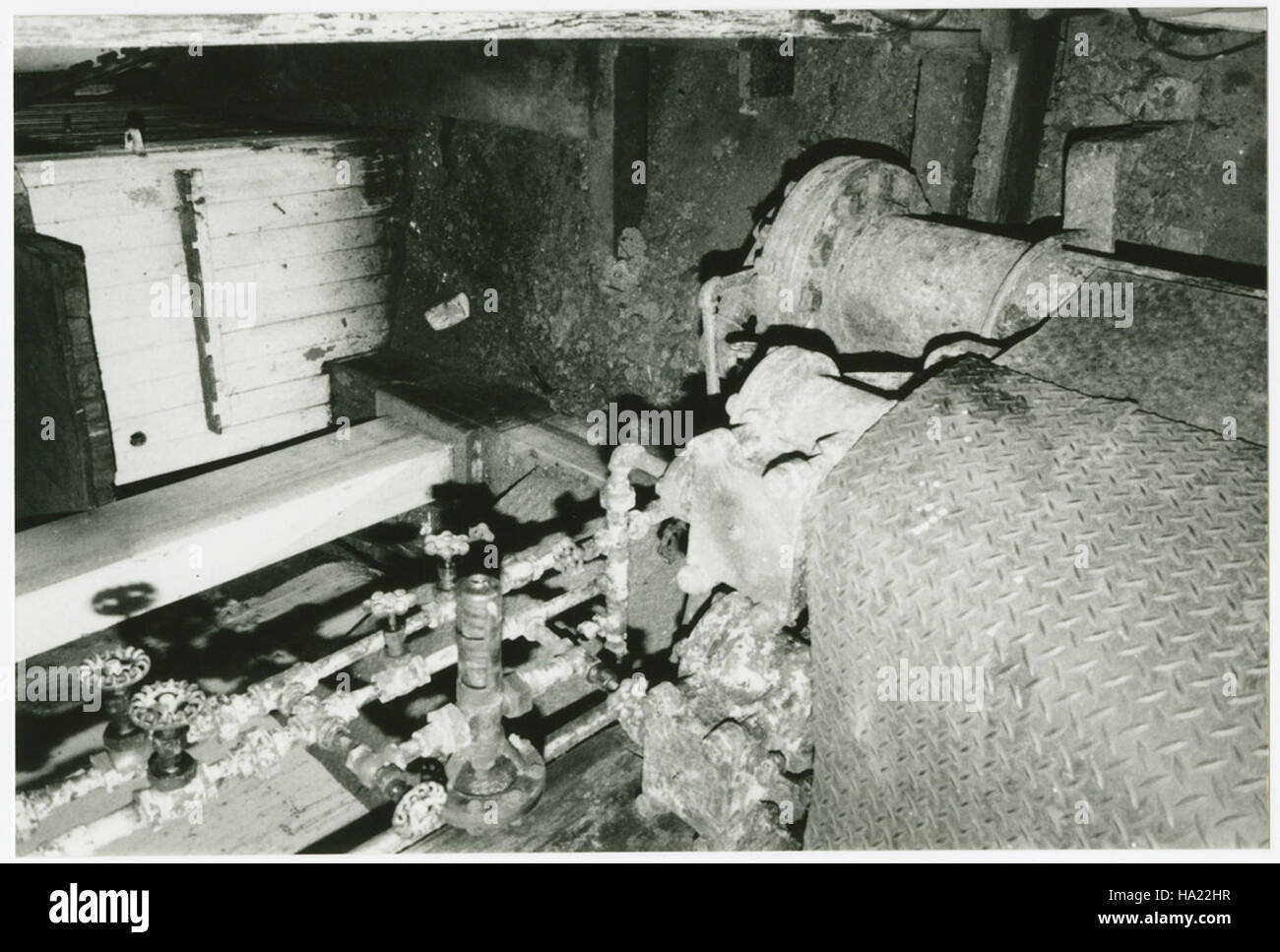 The Wapama, a steam schooner built in 1915, shows signs of engine room ...