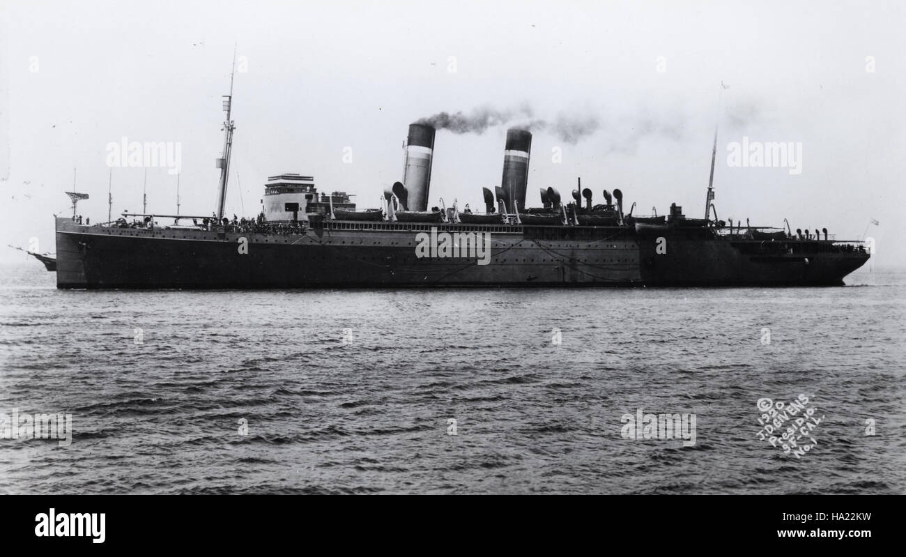 The Great Northern, originally a civilian steamship, served as a U.S ...