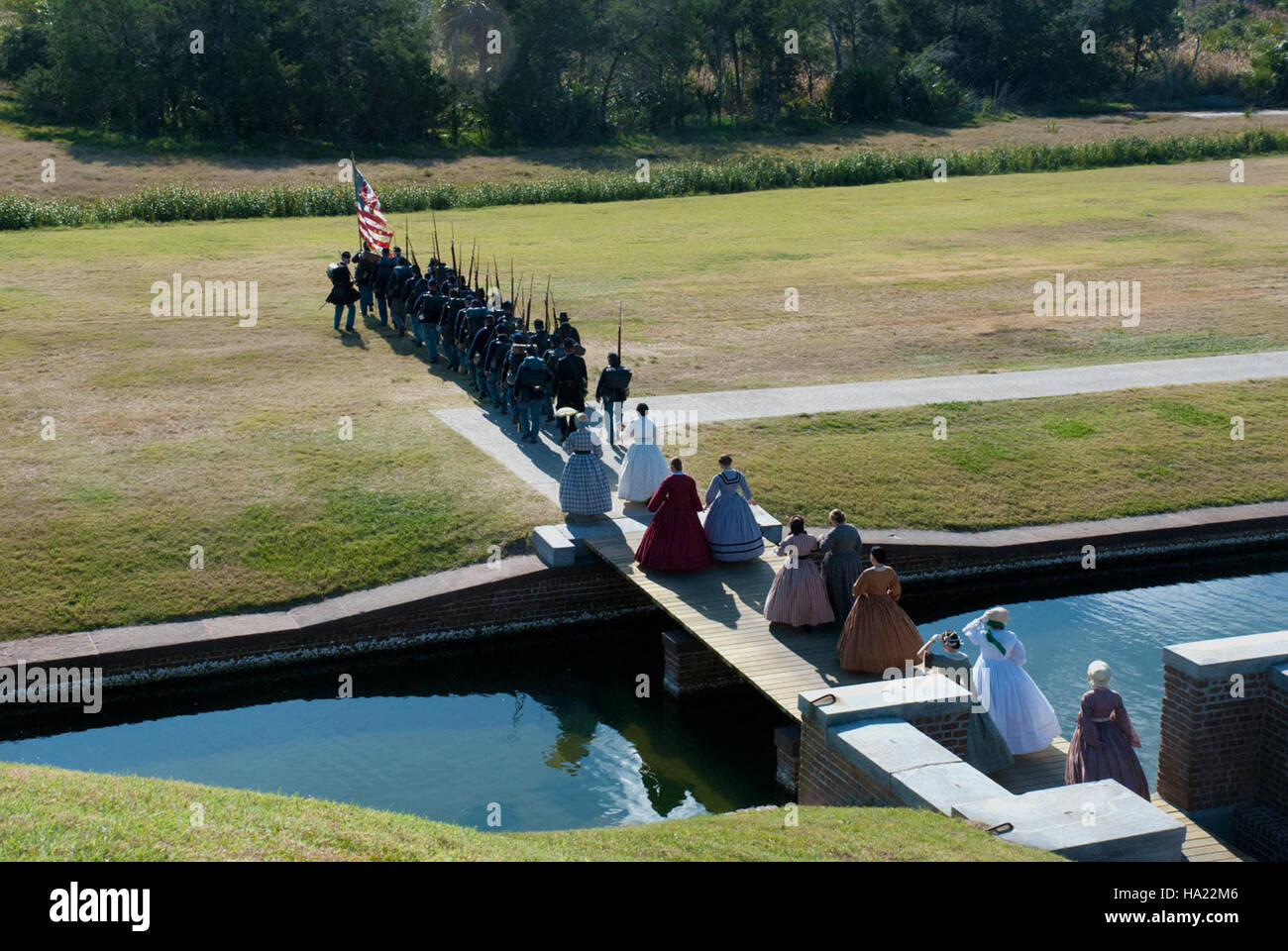 The Fort Pulaski National Monument features a significant historical ...