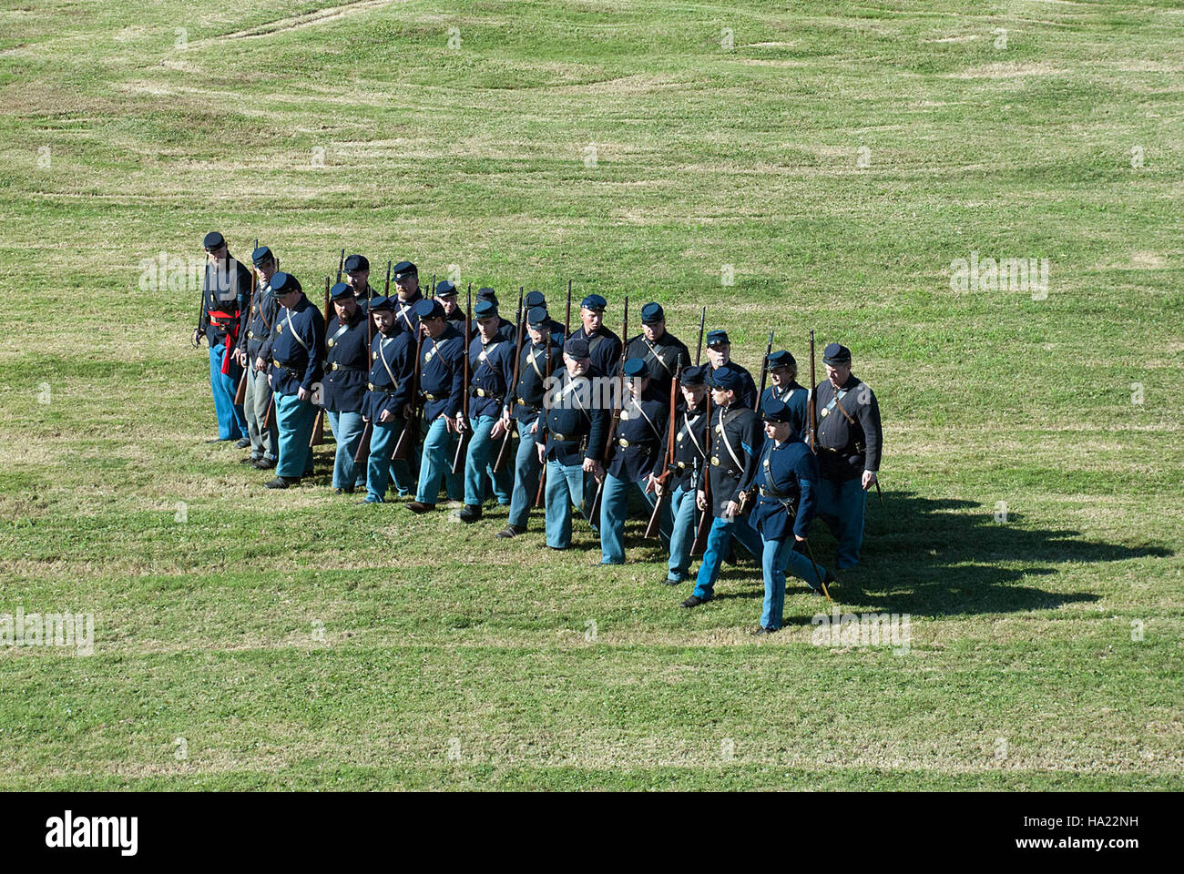 The Right Wheel March at Fort Pulaski National Park commemorates ...