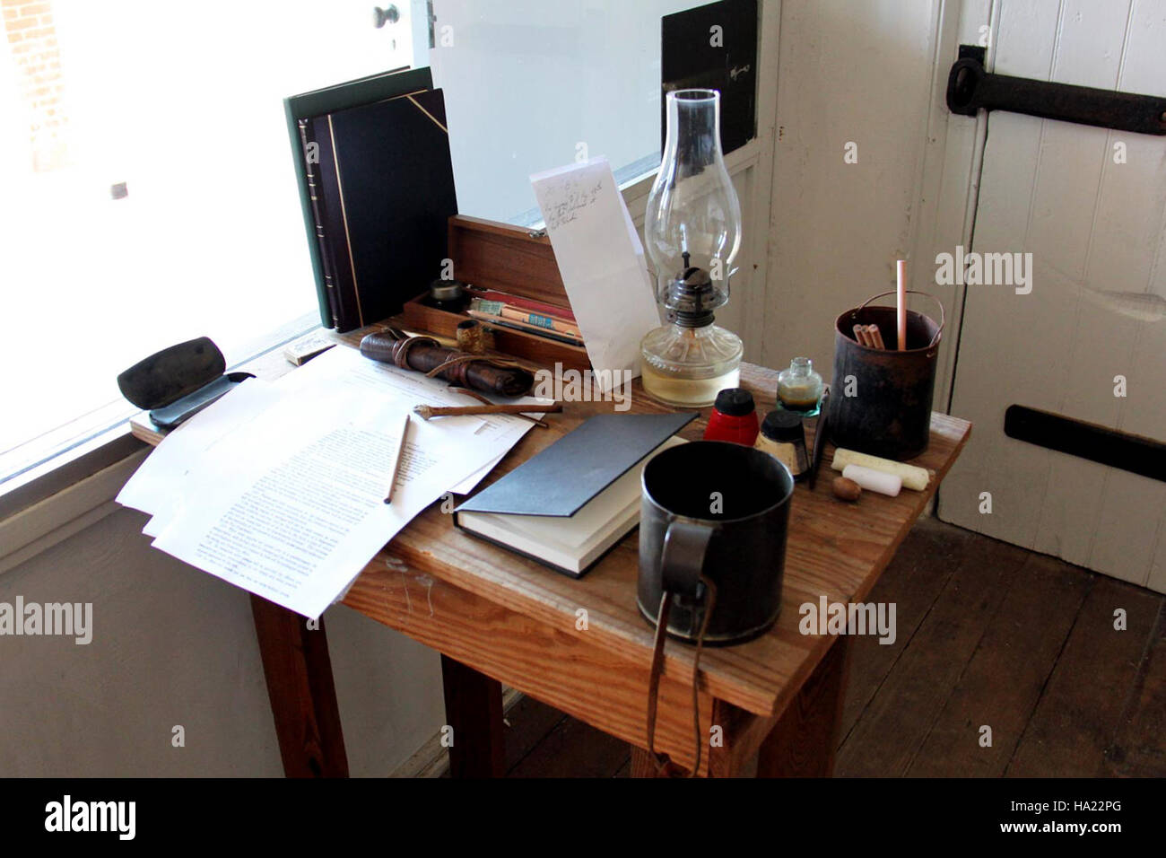 The Quarter Master's Desk, located within Fort Pulaski National ...