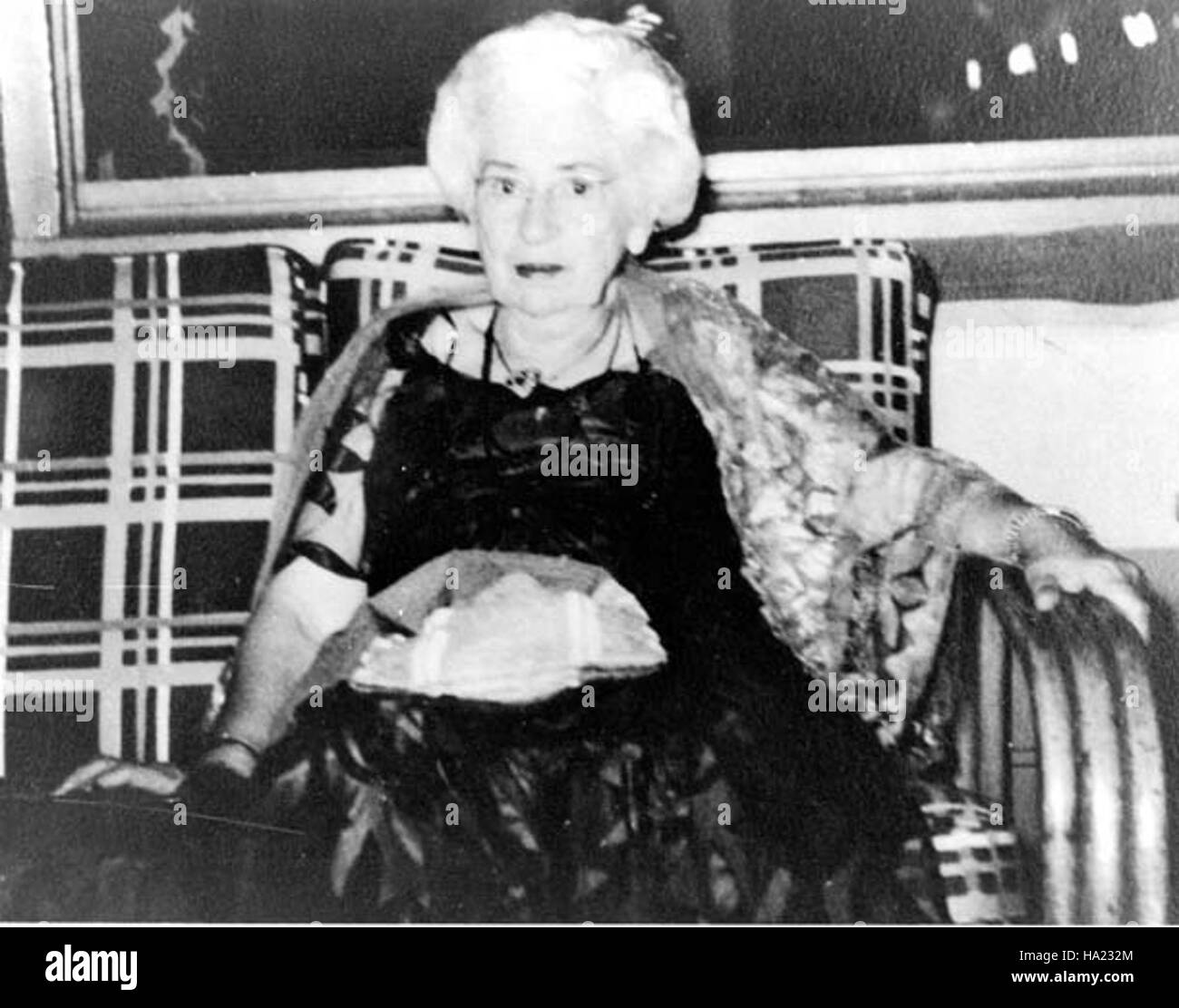 A portrait of Mary Colter, an influential architect, at age 80, taken ...