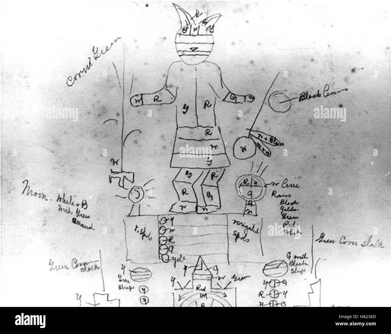 Mary Colter’s 1932 drawing of Desert View in Grand Canyon National Park ...