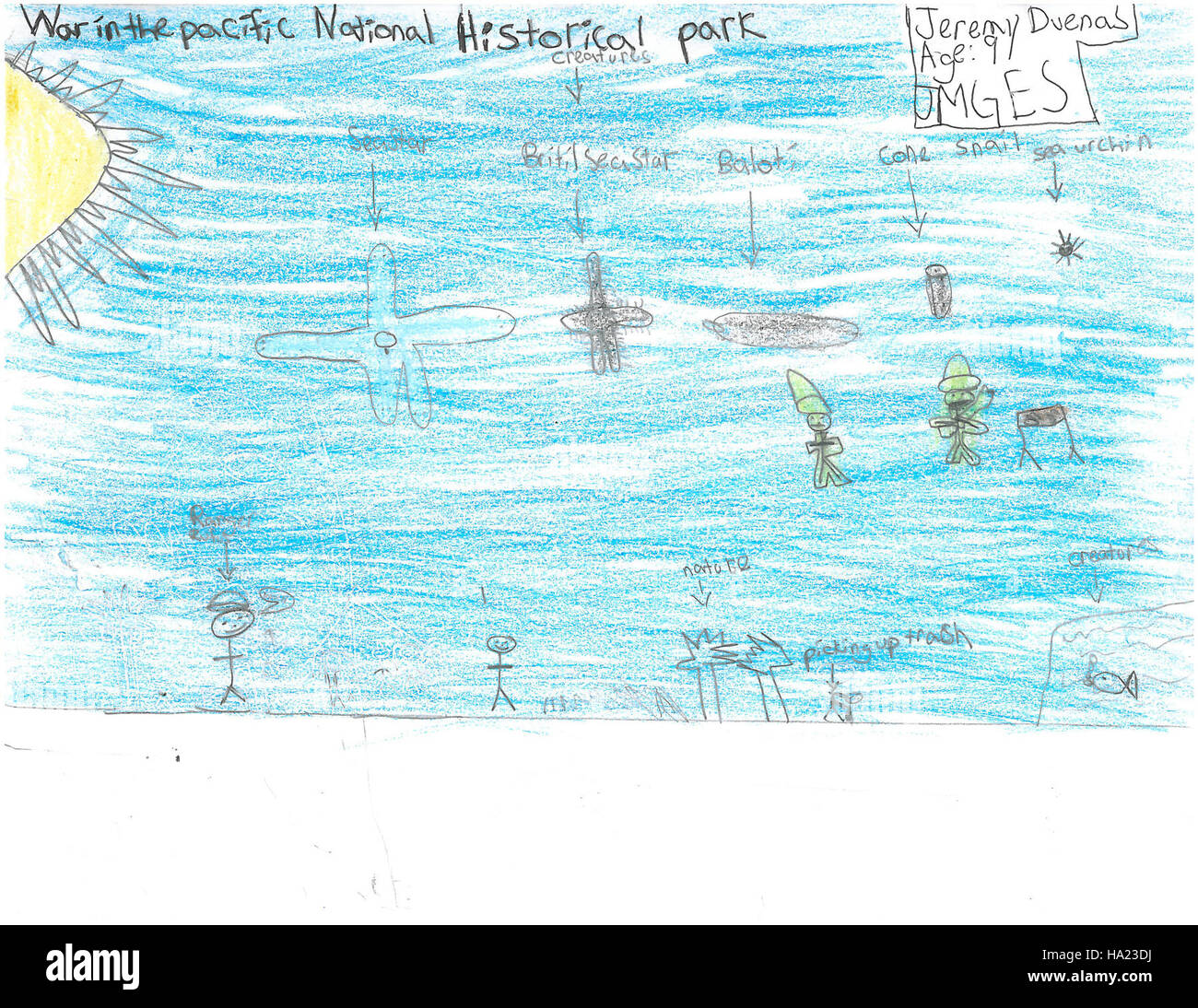 A historical image related to the War in the Pacific, highlighting ...