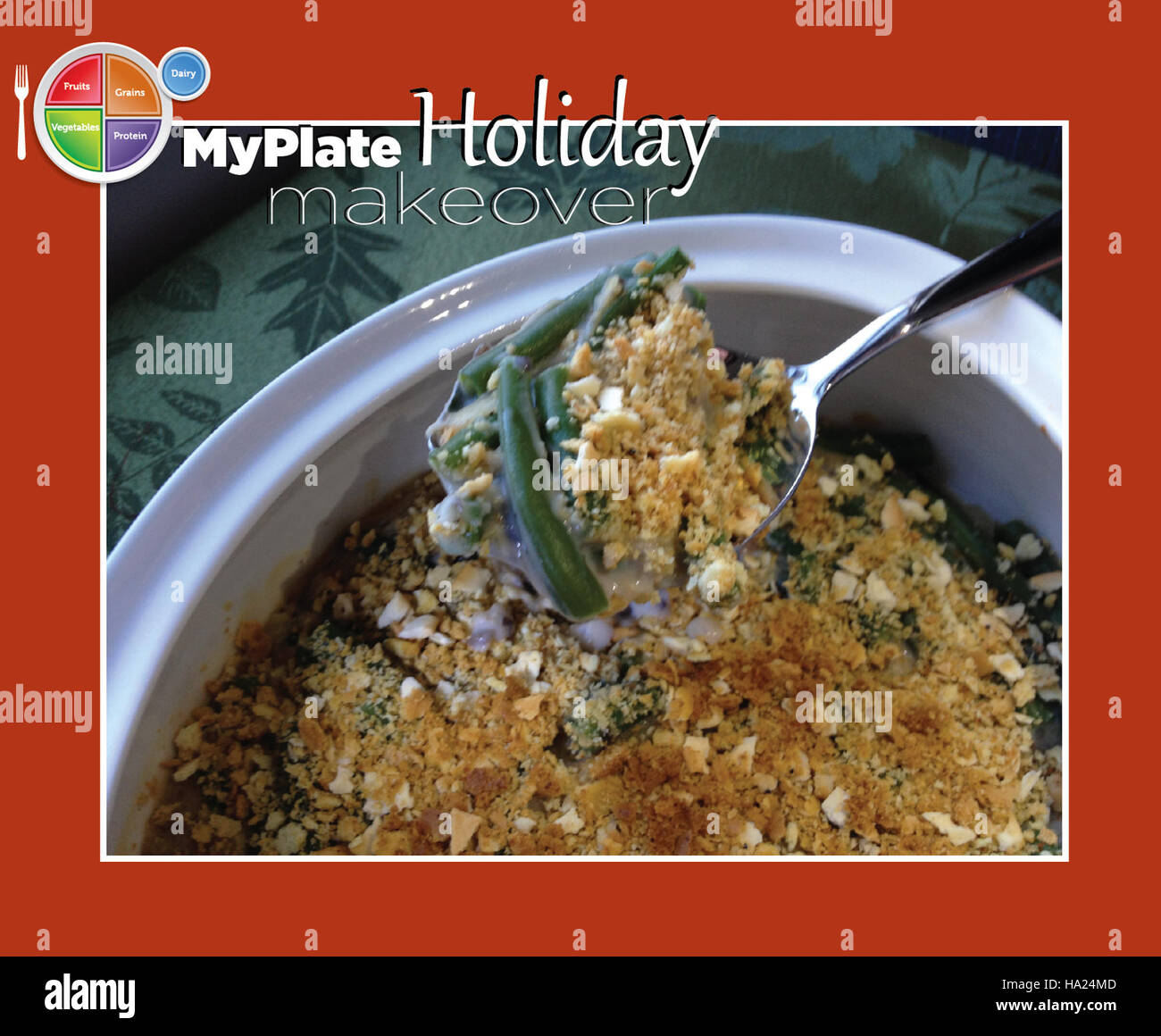 The USDA's MyPlate campaign, focusing on healthy eating habits, is ...