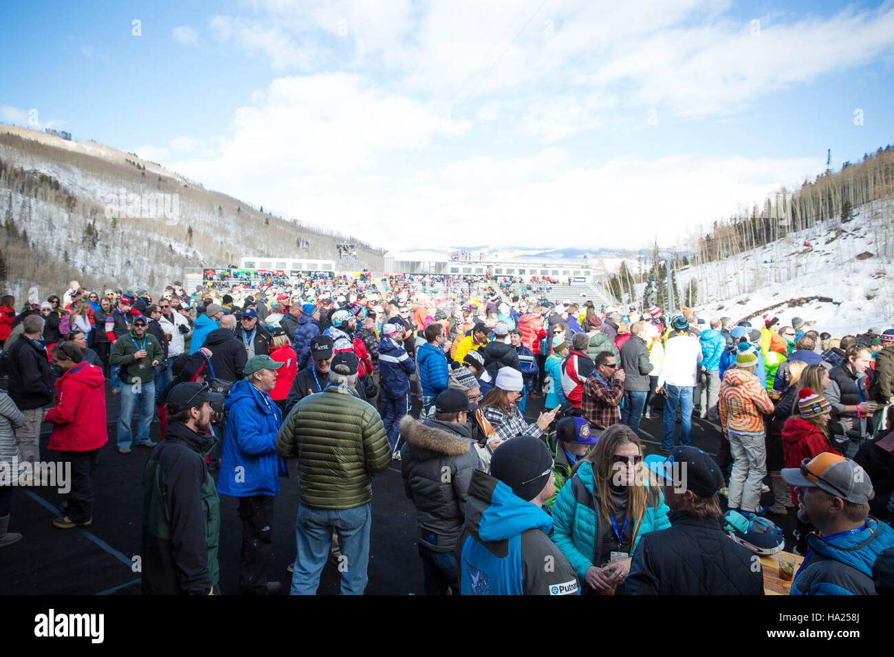 usdagov 16102889289 A massive crowd gathering at the finish area at ...