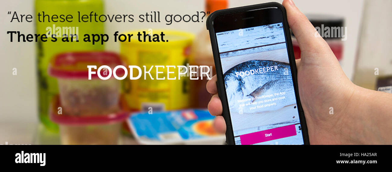 The FoodKeeper app developed by USDA provides guidance on food storage ...