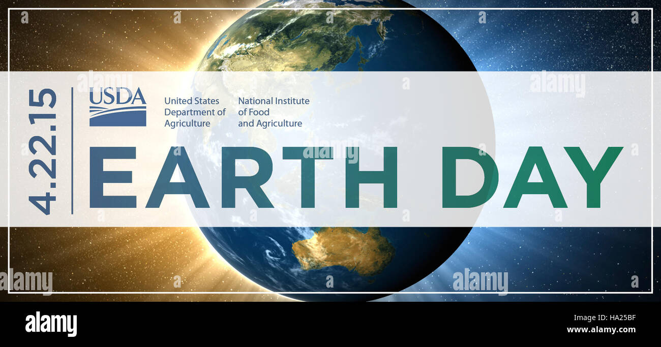 A visual graphic commemorates Earth Day, highlighting the importance of ...