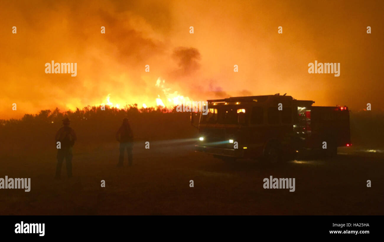 A wildfire near Washington State, as part of an ongoing effort to ...