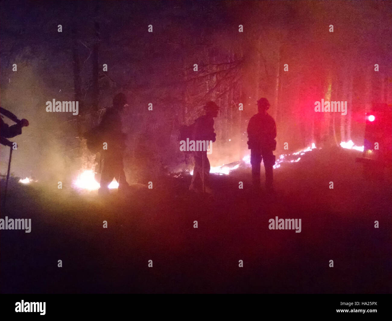 A wildfire in California's national parks poses significant risks to ...