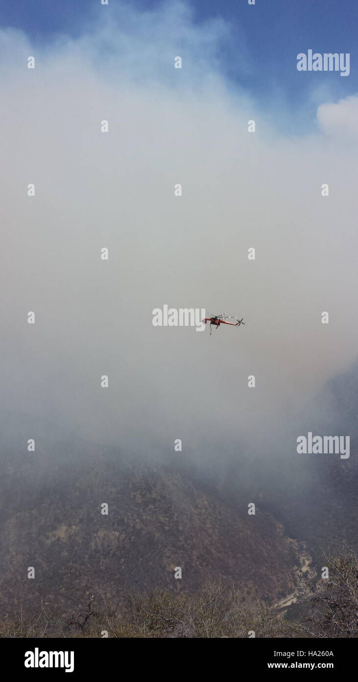 A wildfire in California was managed by multiple agencies, with the ...