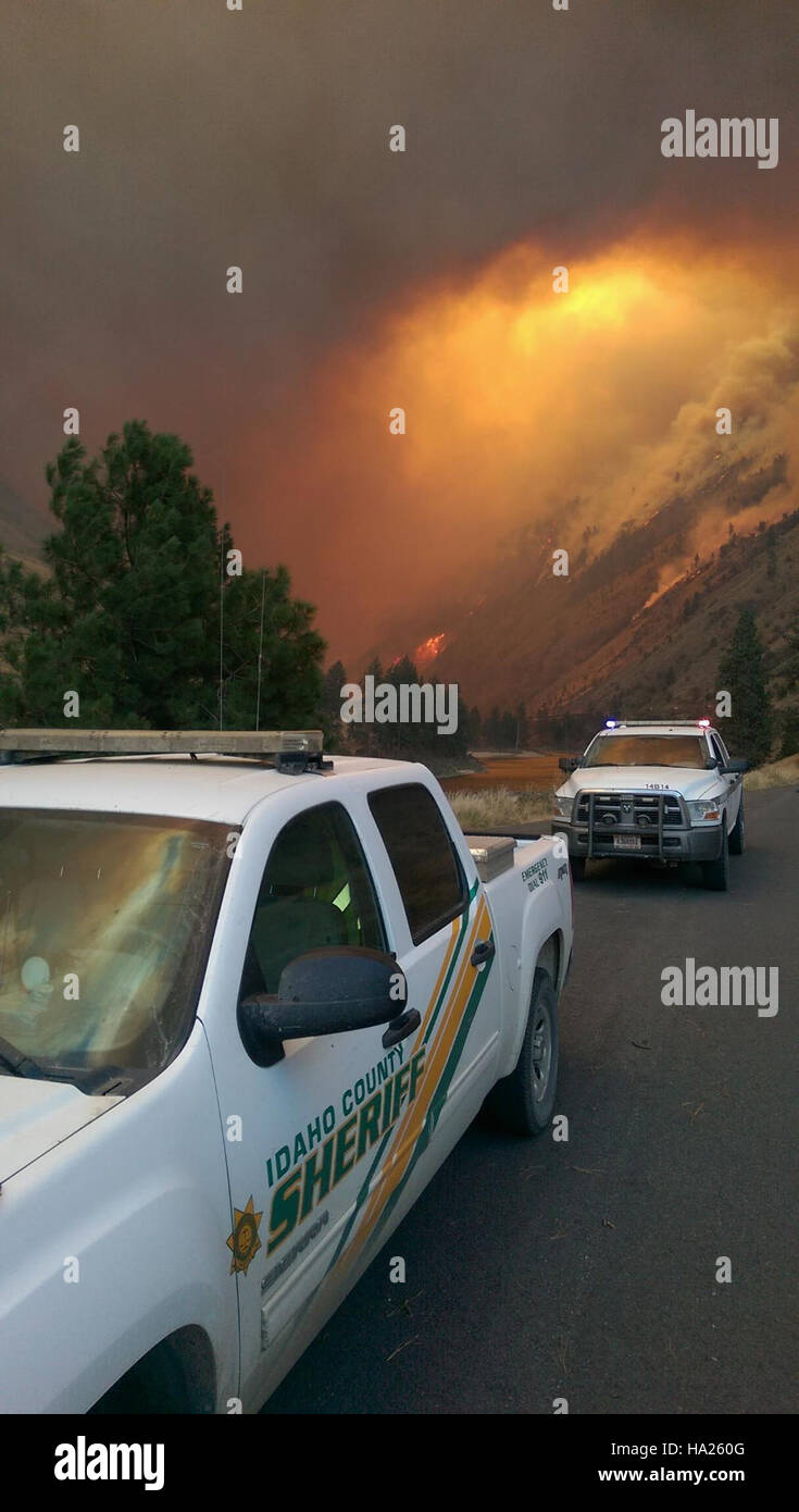 Wildfire broke out in hi-res stock photography and images - Alamy