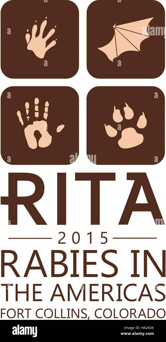 The logo for the Rabies in the Americas initiative highlights efforts ...