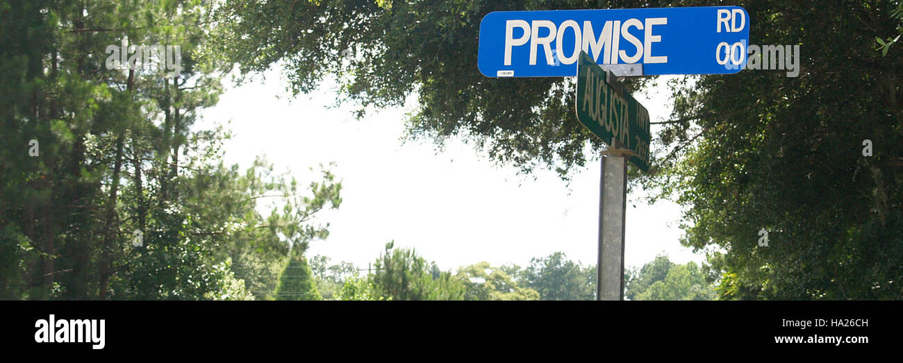 A USDA street sign marking the beginning of the South Carolina Low ...