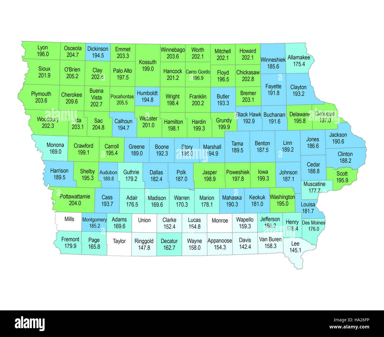 Crop yield analysis Cut Out Stock Images & Pictures - Alamy