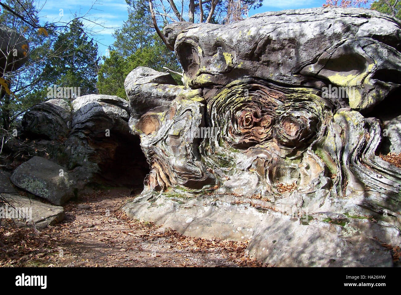 The Garden of the Gods, located in Shawnee National Forest, is known ...
