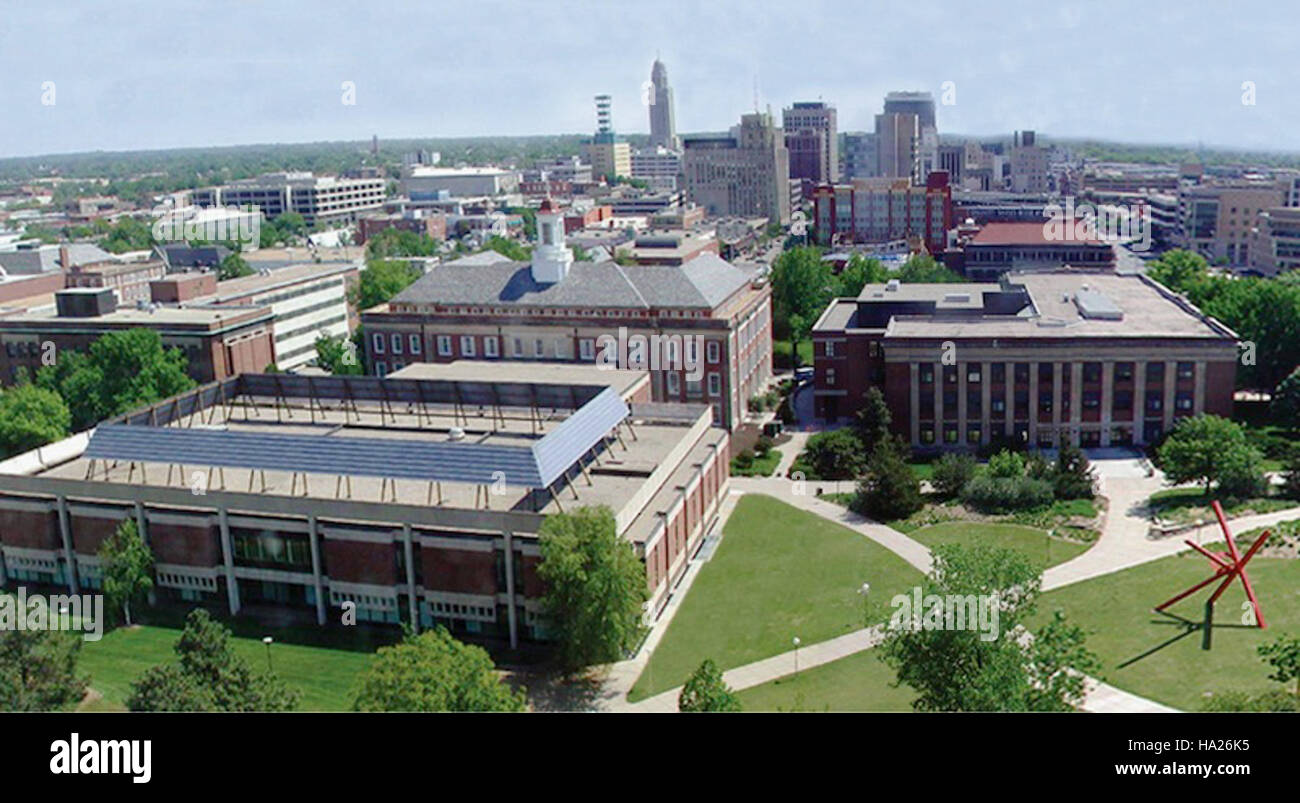 University of nebraska lincoln campus hi-res stock photography and ...