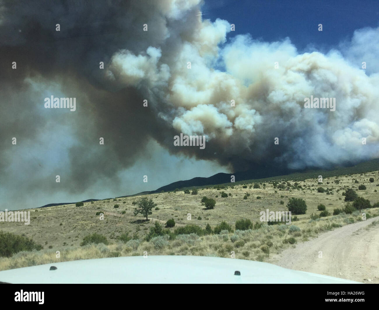 A wildfire in the North Fire area is being managed by federal agencies ...