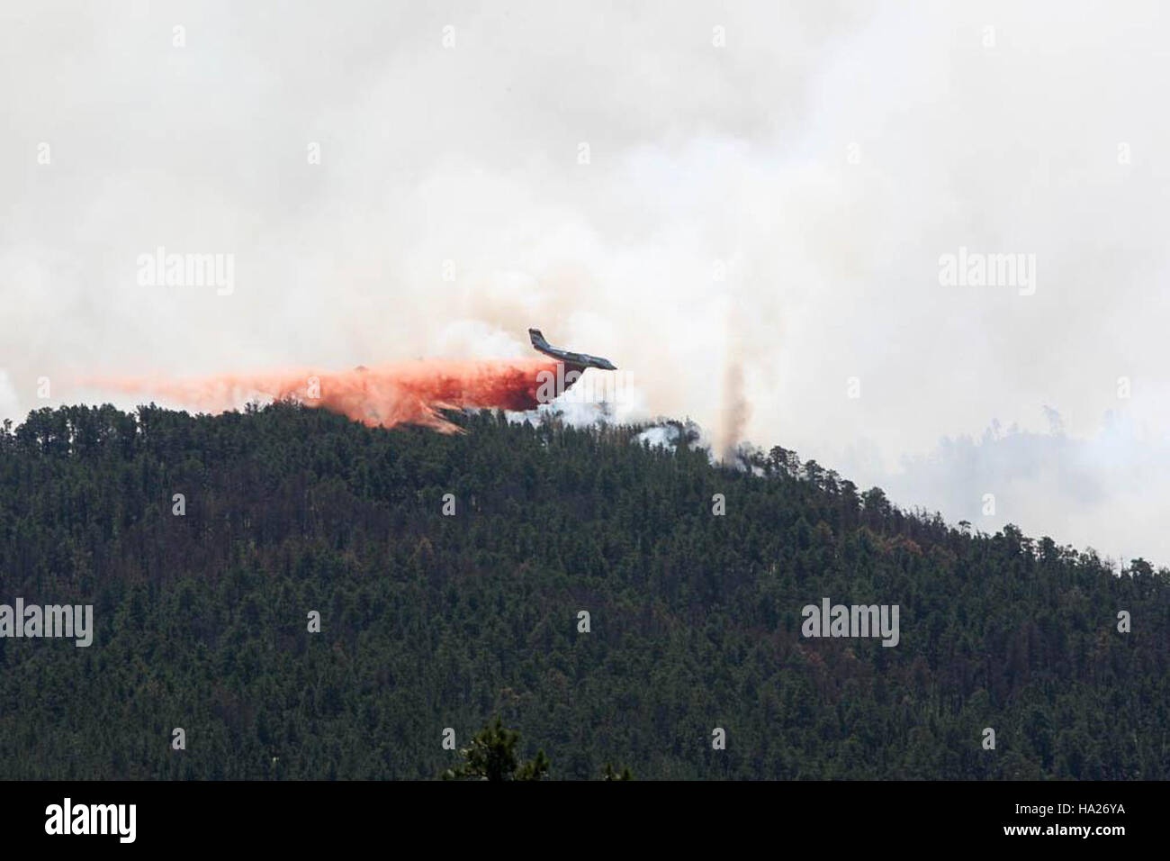 The USDA responded to the Crow Peak Fire, focusing on wildfire ...