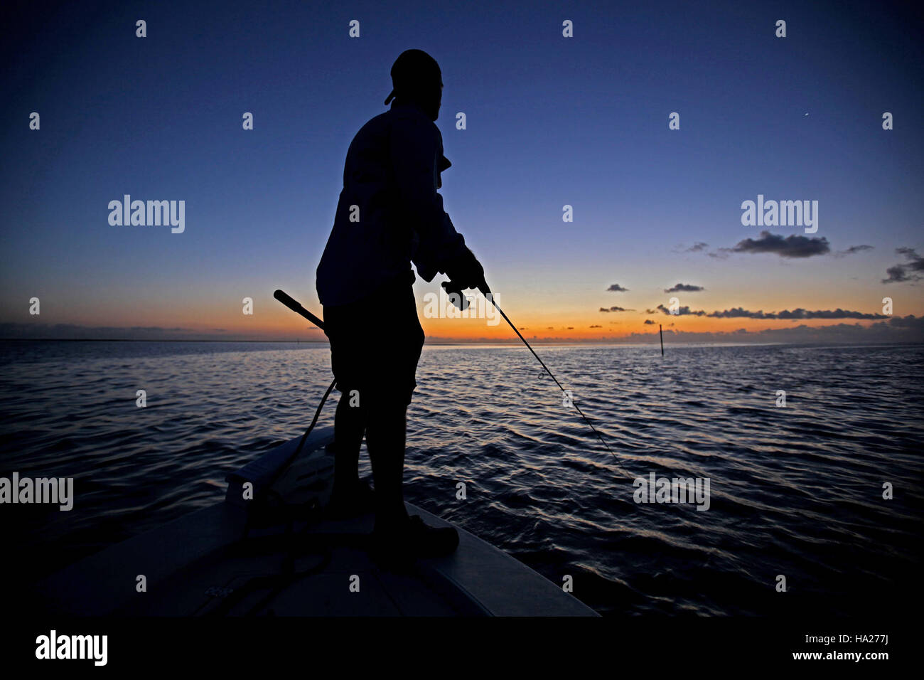 A peaceful fishing scene at dusk in the Everglades, captured by NPS ...