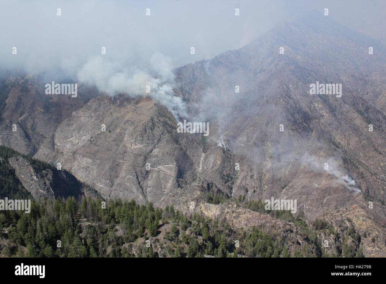 The Papoose Fire was a forest fire in a national park managed by the U ...