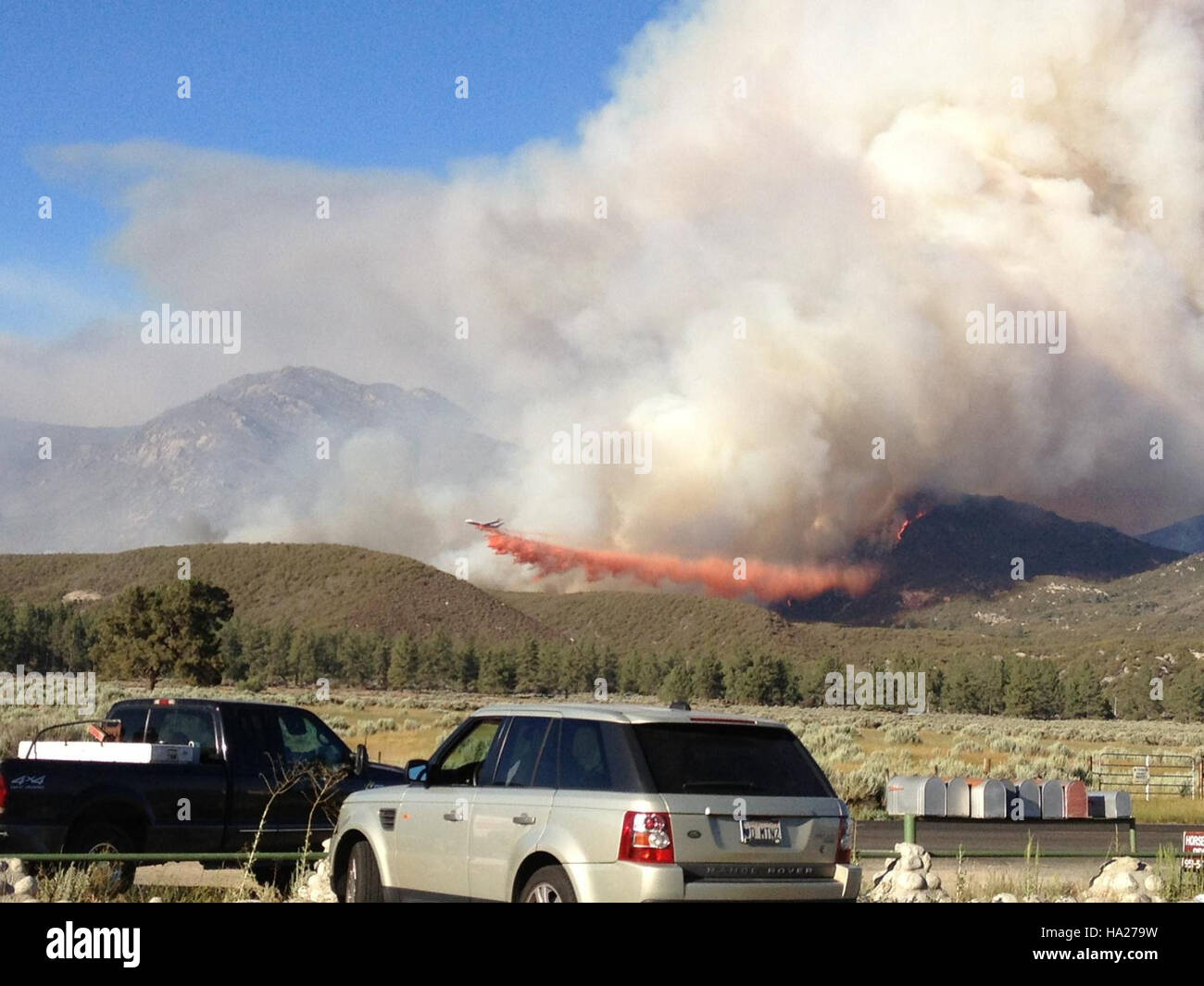 The Mountain Fire in a national park was a significant forest fire ...