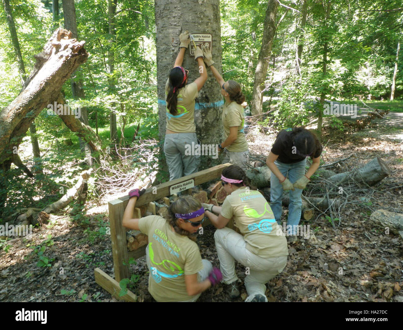 This image illustrates soil erosion in Hoosier National Forest ...