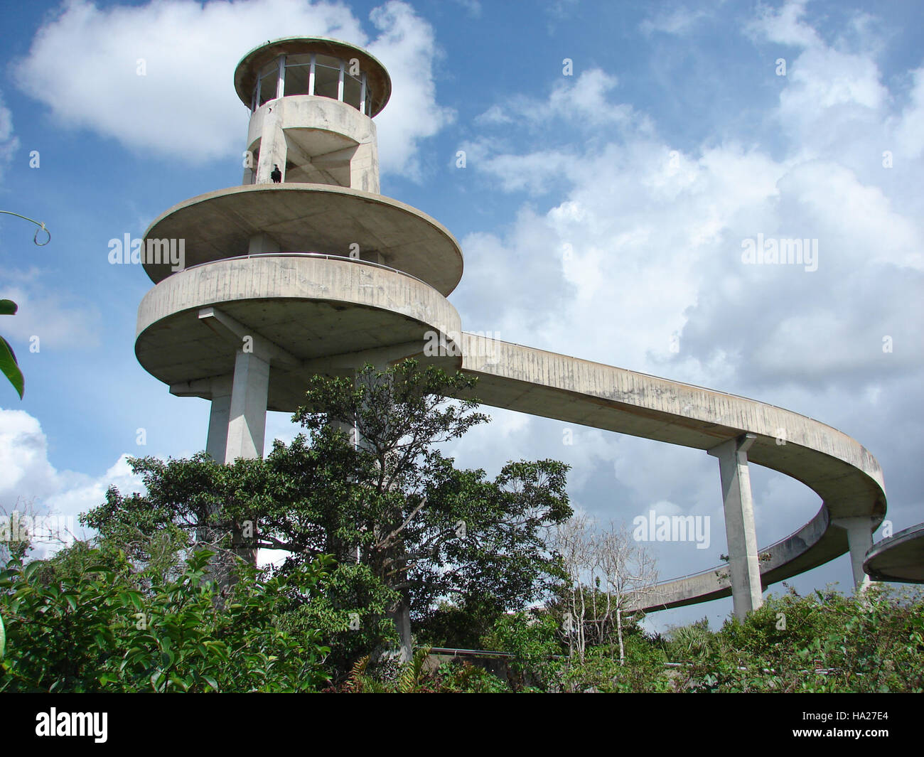 The Shark Valley Tower in Everglades National Park offers panoramic ...