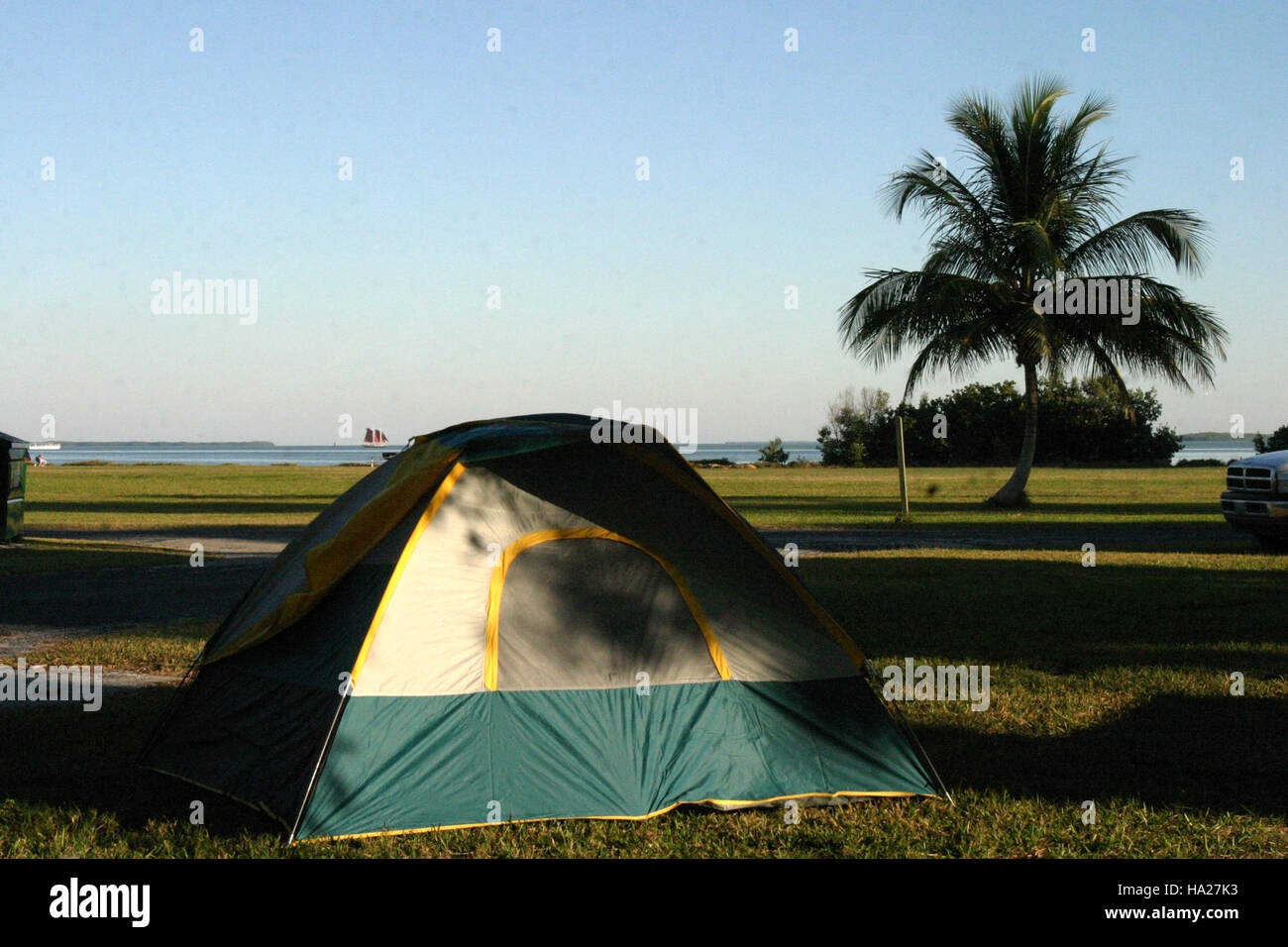 Flamingo Campground, located in Everglades National Park, provides ...