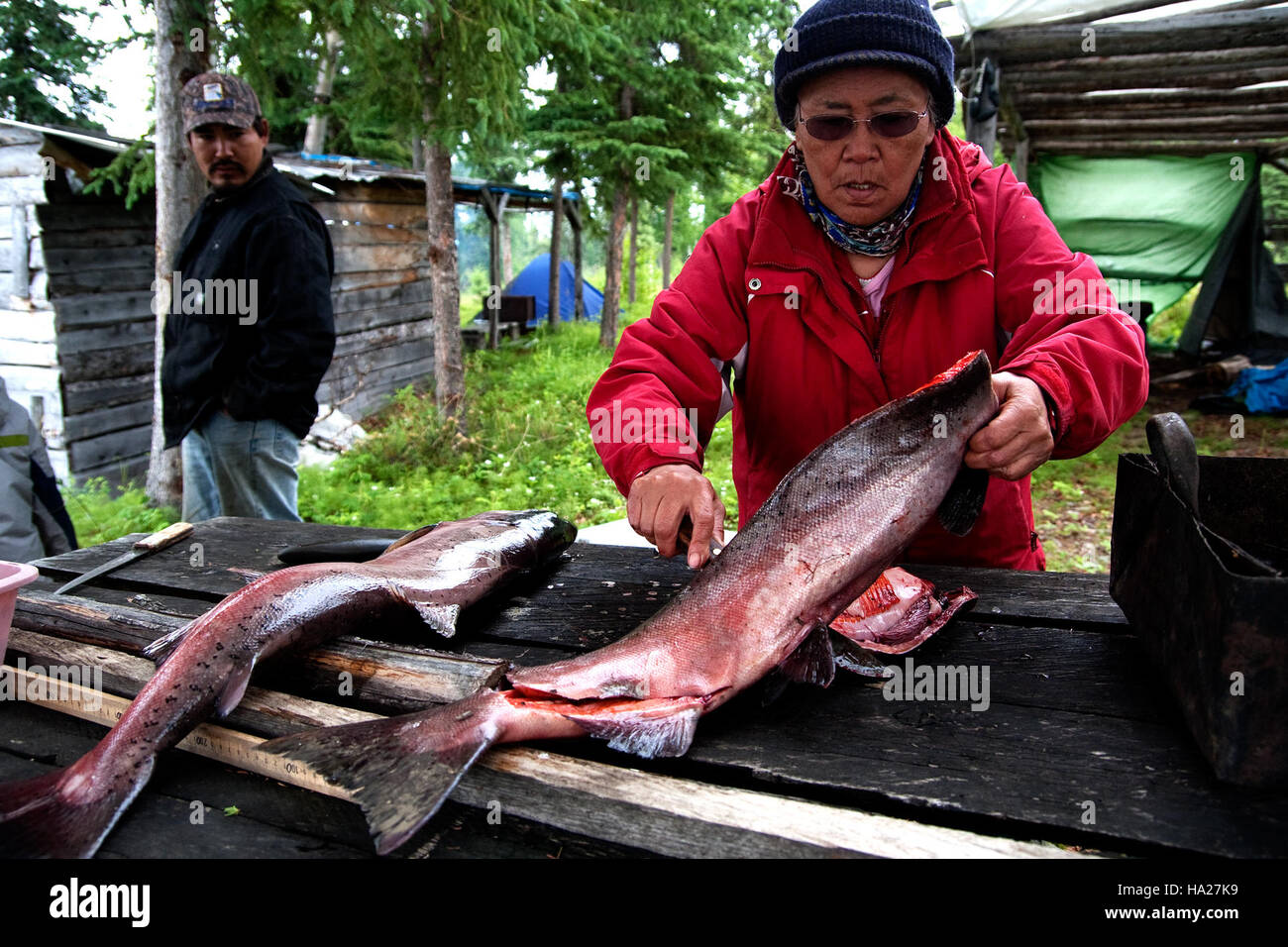 Fish cleaning methods hi-res stock photography and images - Alamy