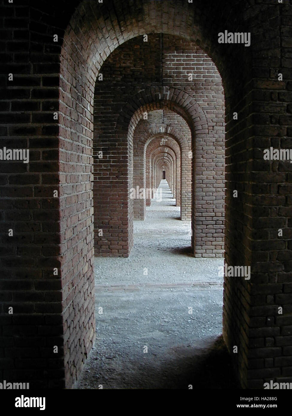 This image highlights the Face 5 Communication Arch at Dry Tortugas ...