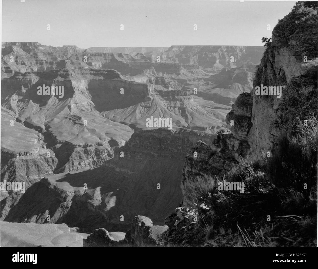 View south on grand Black and White Stock Photos & Images - Alamy