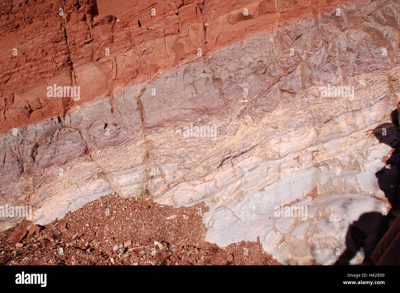 The Grand Canyon's Supergroup formation includes the Hakatai Shale and ...
