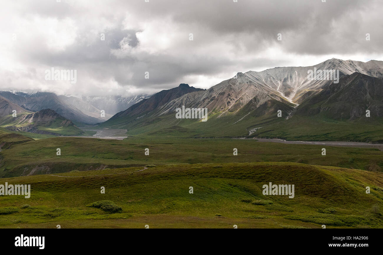 Visitors to Denali National Park experience the dynamic weather ...