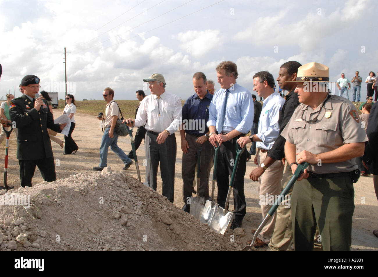 The Tamiami Bridge construction project is part of efforts to improve ...