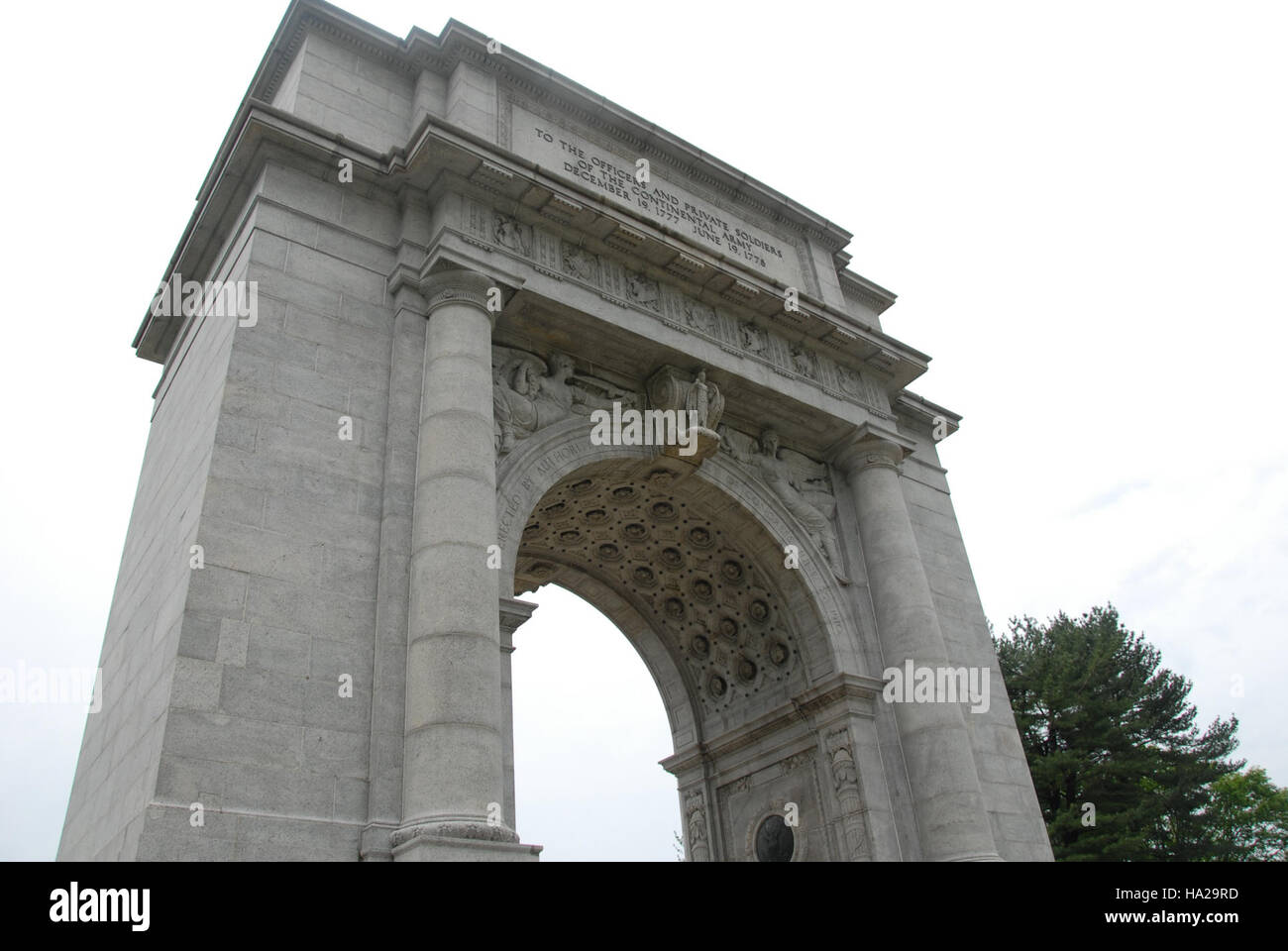 Valley Forge National Historical Park is home to the iconic arch, a ...