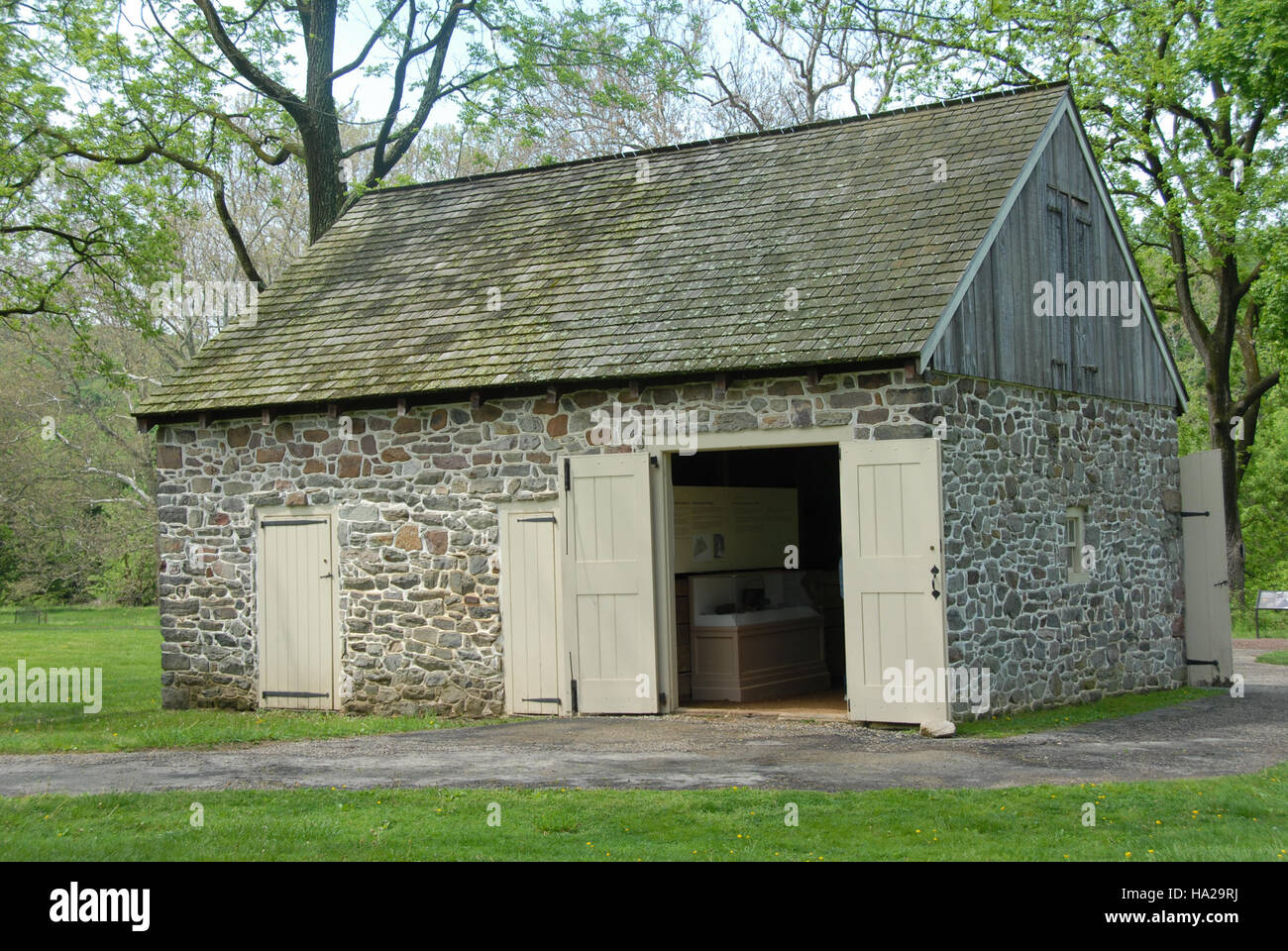 The Stables at Washington's Headquarters in Valley Forge National ...
